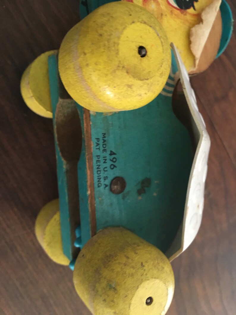 Vintage Fisher Price Tiny Tim Turtle Toy - Etsy