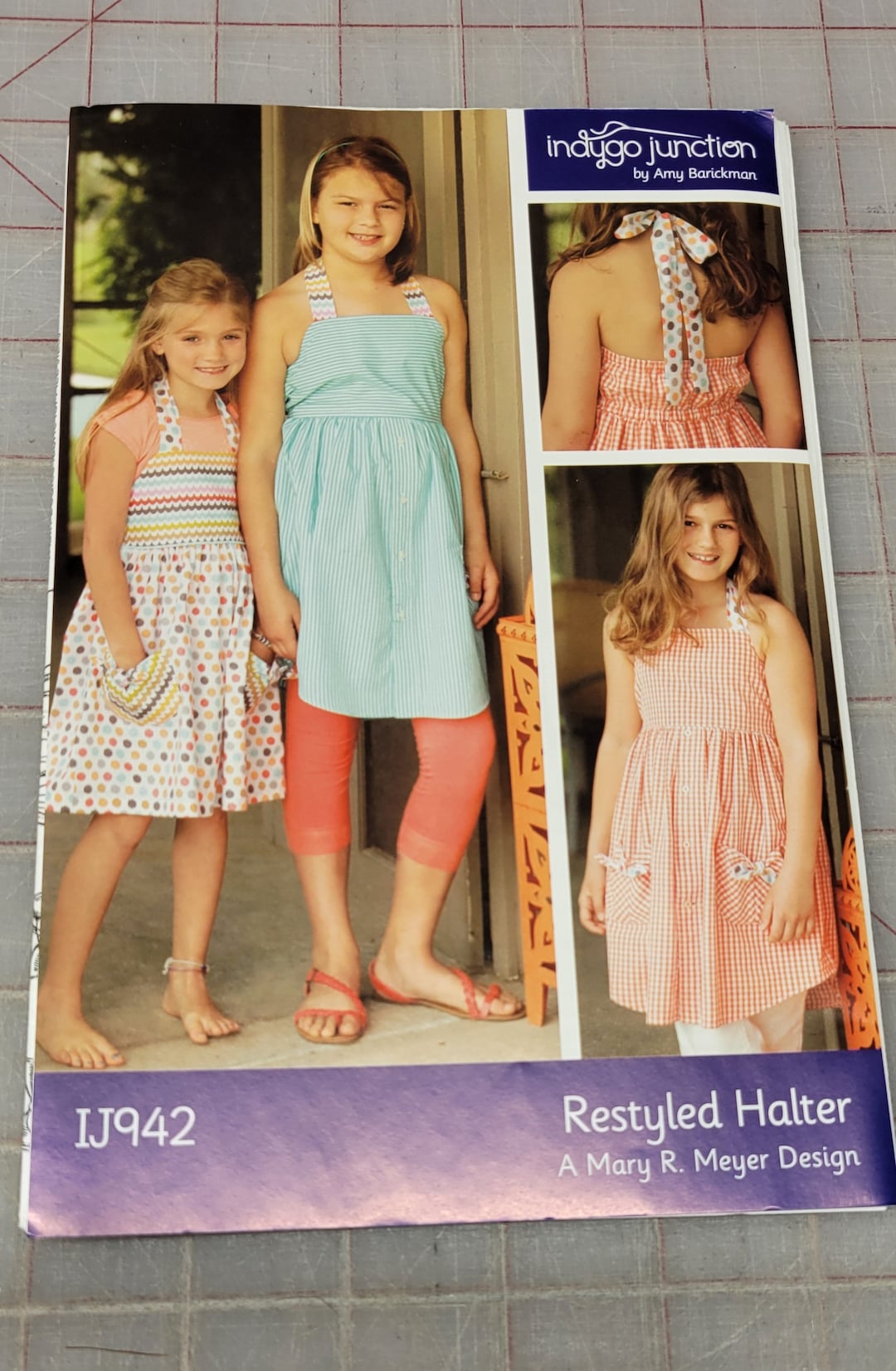 Indygo Junction Restyled Halter Dress Sewing Pattern. - Etsy