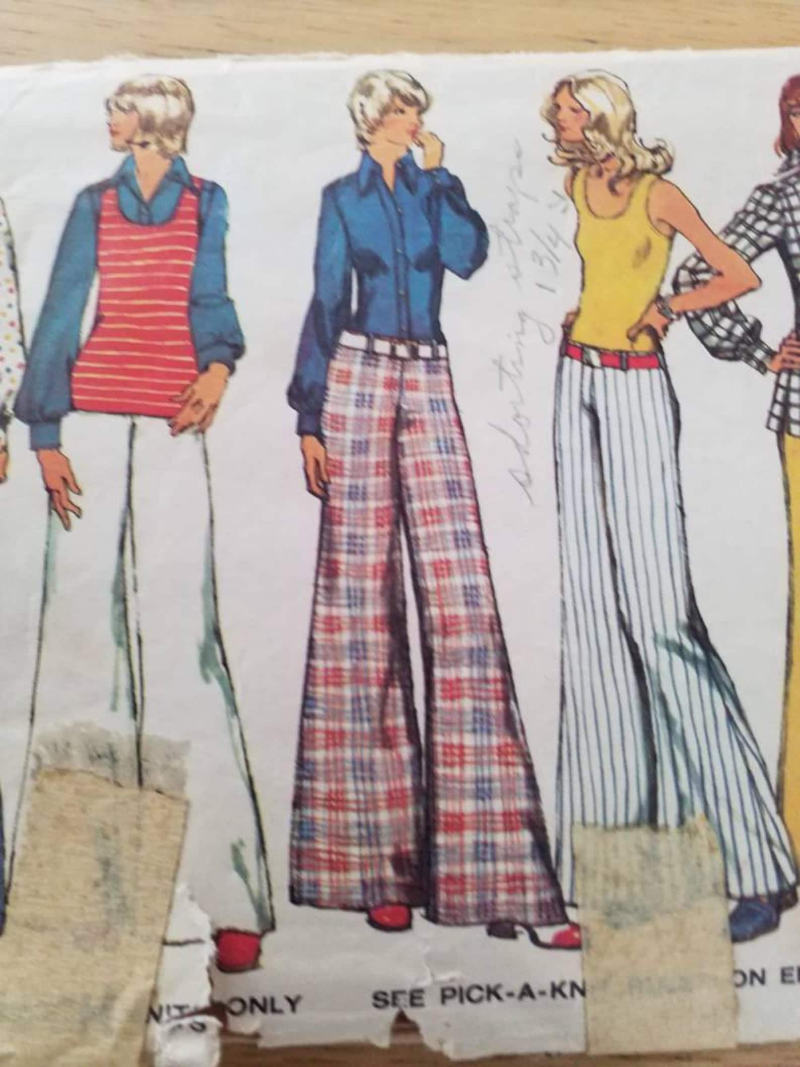 Double Knit Reversible Slacks Pattern | Etsy