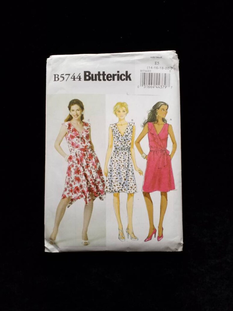 Butterick Summer Dress Sewing Pattern. Plus Size. New - Etsy