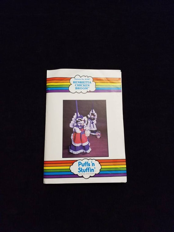 Puffs 'n Stuffin' Henrietta Chicken Broom Sewing - Etsy