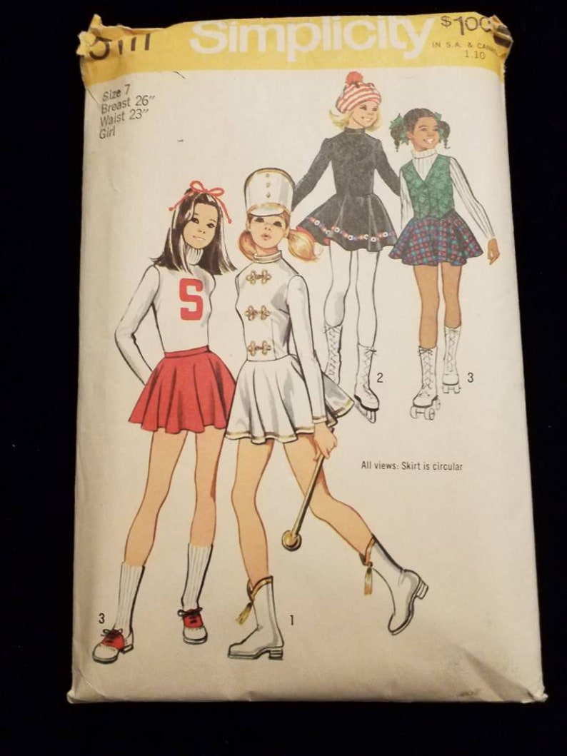 Majorette Cheerleading Costume Pattern - Etsy