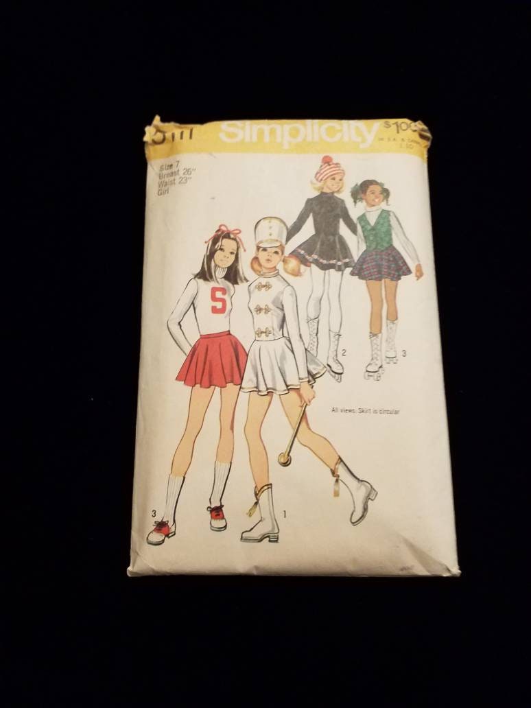 Majorette Cheerleading Costume Pattern - Etsy