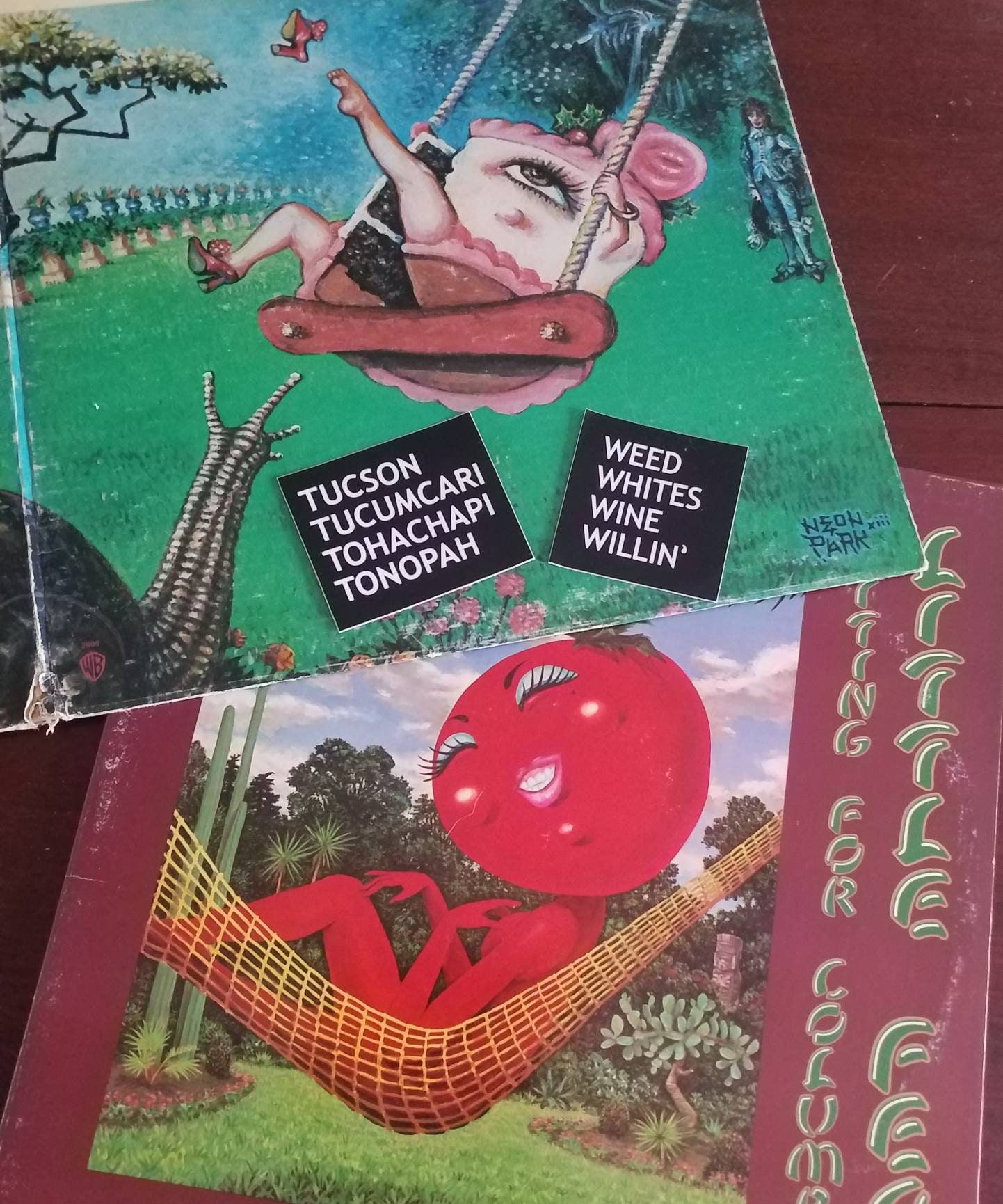 Little Feat Willin' fan sticker set