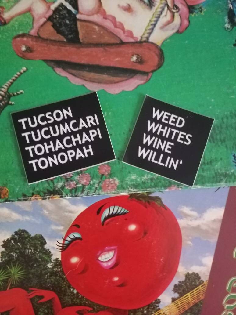 Little Feat Willin' fan sticker set