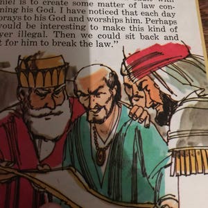 Daniel in the Lion's Den Children's Book. Religious Bible Stories for ...