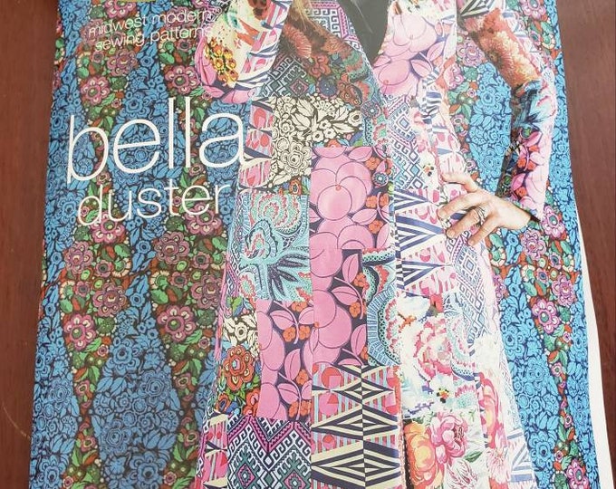 Amy Butler Bella Duster Midwest Modern Sewing Pattern New - Etsy