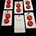 Vintage Red Button Lot. - Etsy