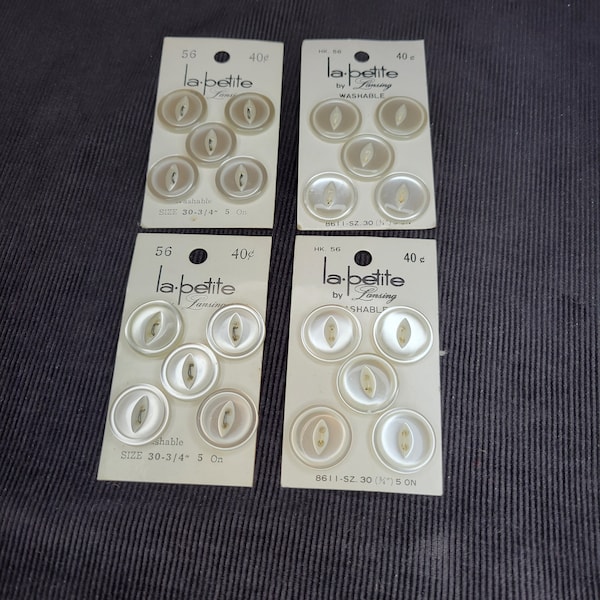 Vintage Button Cards - Etsy