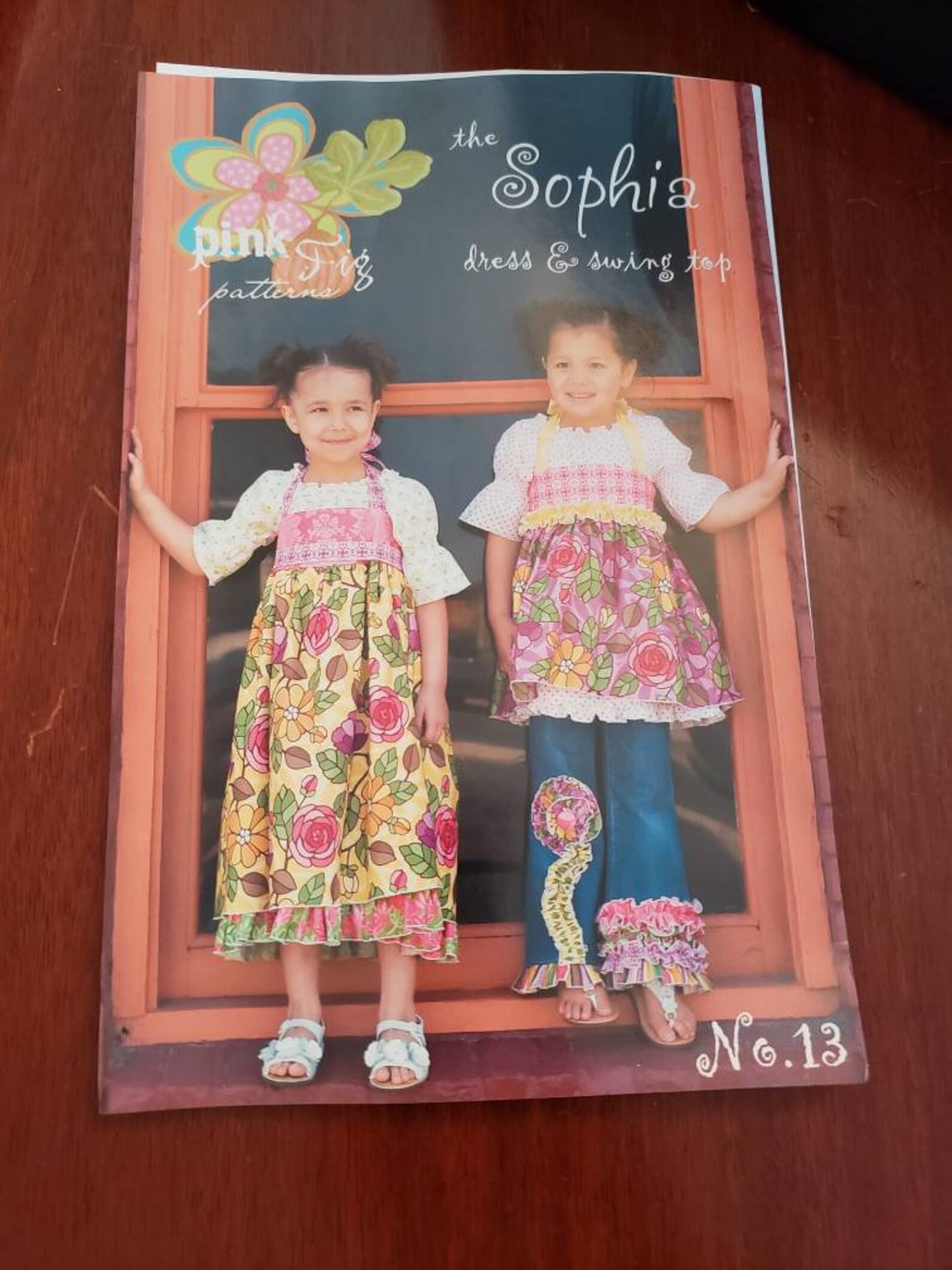 The Sophia Dress and Swing Top Girls Sewing Pattern - Etsy