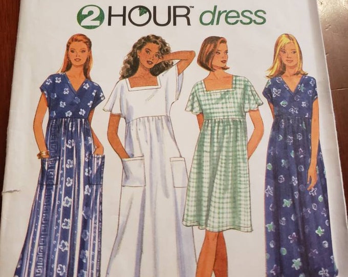 Ladies Summer Dress Sewing Pattern. Simplicity 7181 - Etsy