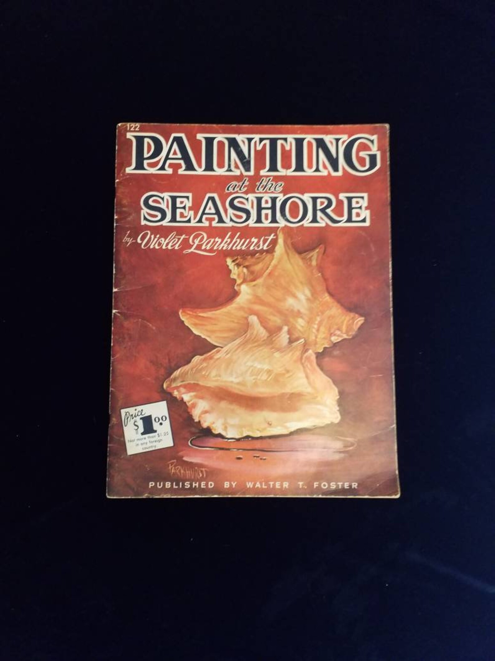Vintage How to Paint Instruction Book Painting at the Sea - Etsy