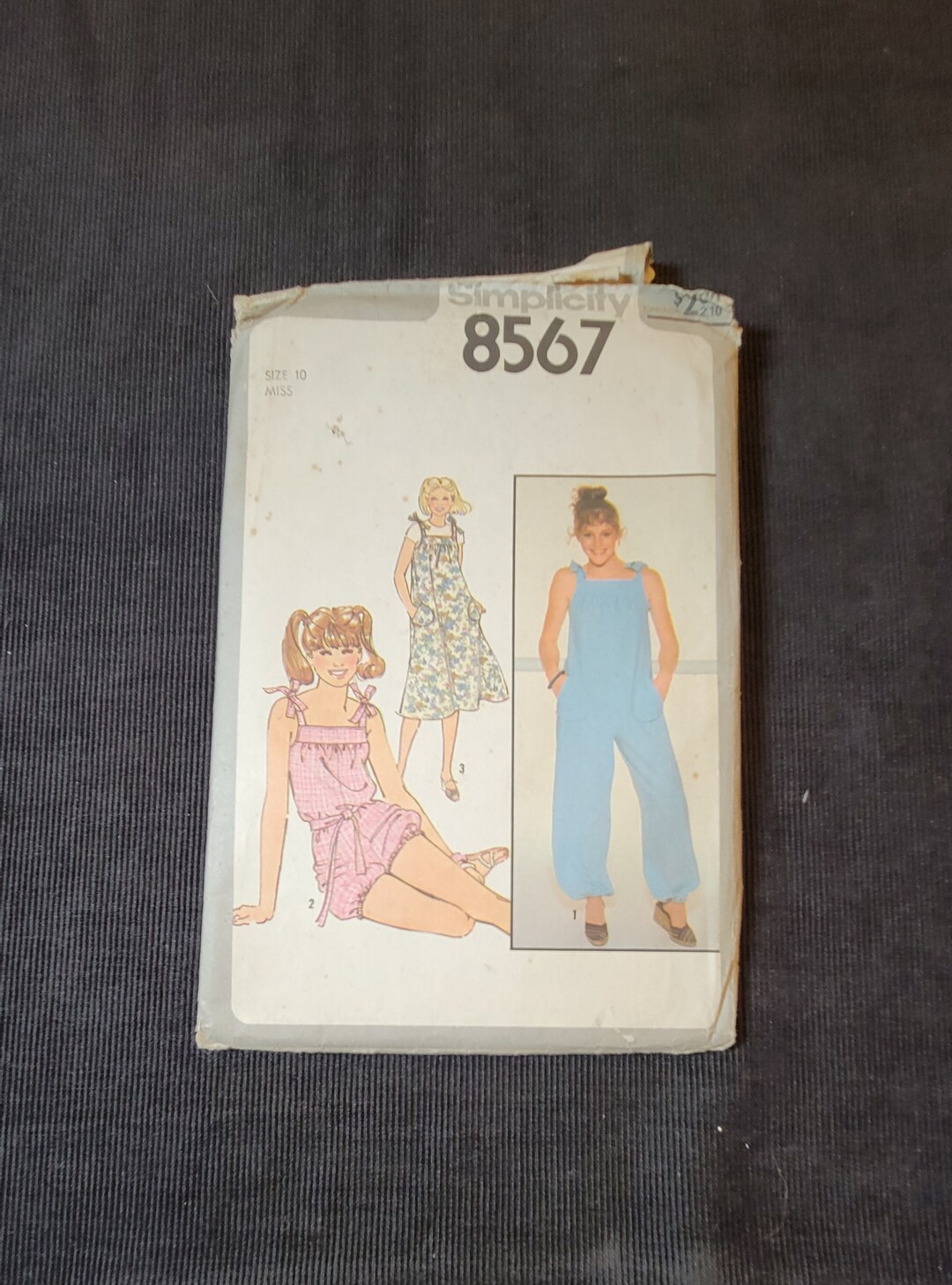 Simplicity 8567 Pattern. Women's Jumpsuit Sewing Pattern. New - Etsy