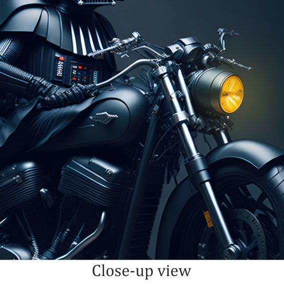Motocicleta Darth Vader "X Pro Brand New Vader 125cc Street Legal