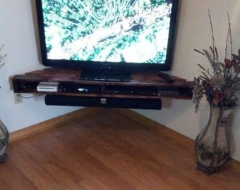 TV stand media stand tv cabinet shelf corner shelf tv corner stand tv corner console tv cabinet tv console media corner shelf Etsy
