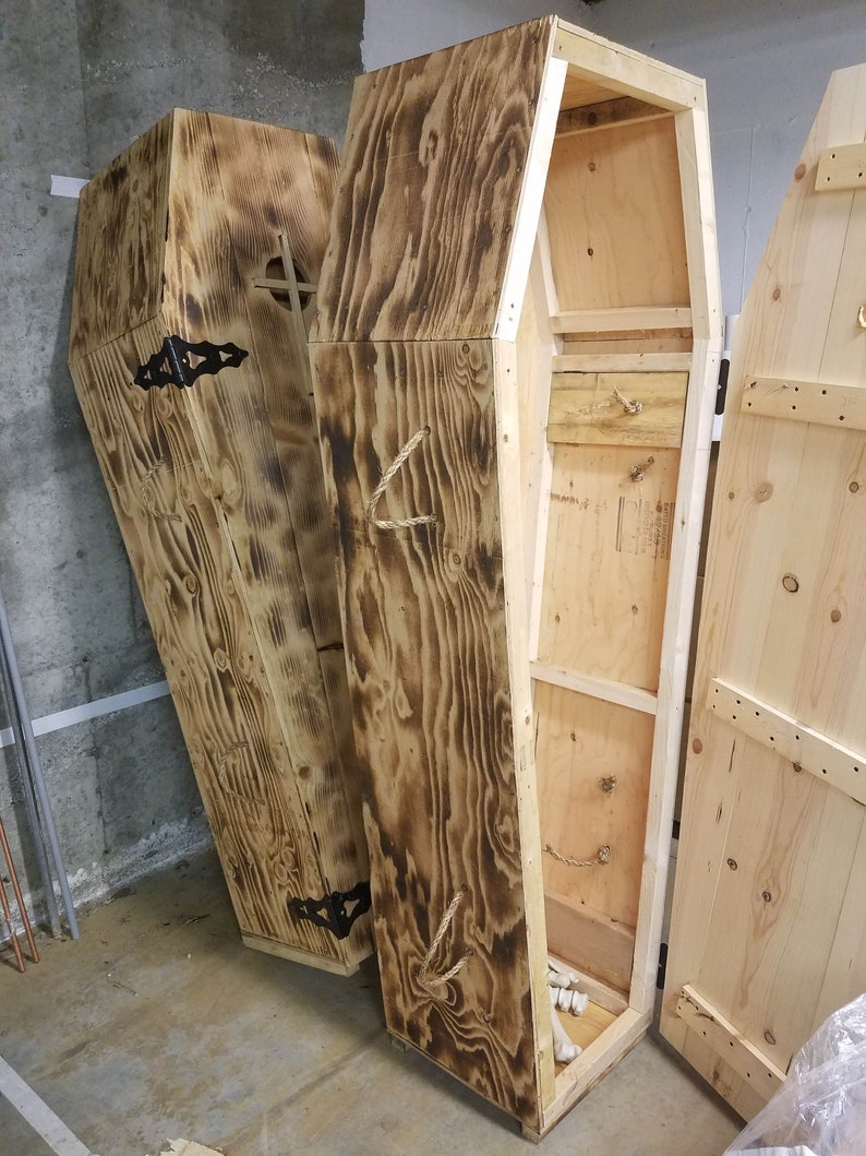 Coffin, Rustic Coffin,casket,primitive Casket,rustic Casket,coffee ...