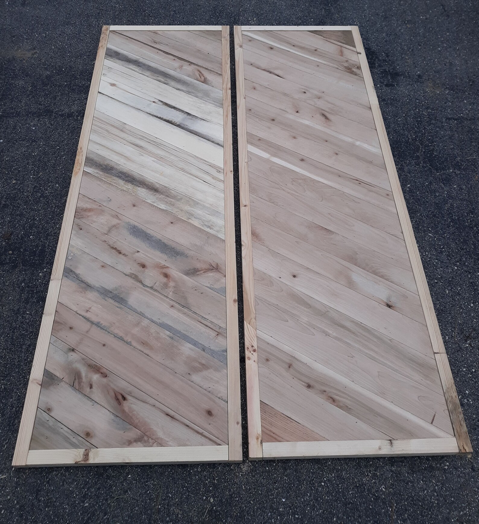 Chevron Shuttersrustic Shuttersfarmhouse Shutterswooden - Etsy