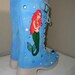 Chelise Little Mermaid Ariel Glitter Pearl Blue Boots - Etsy