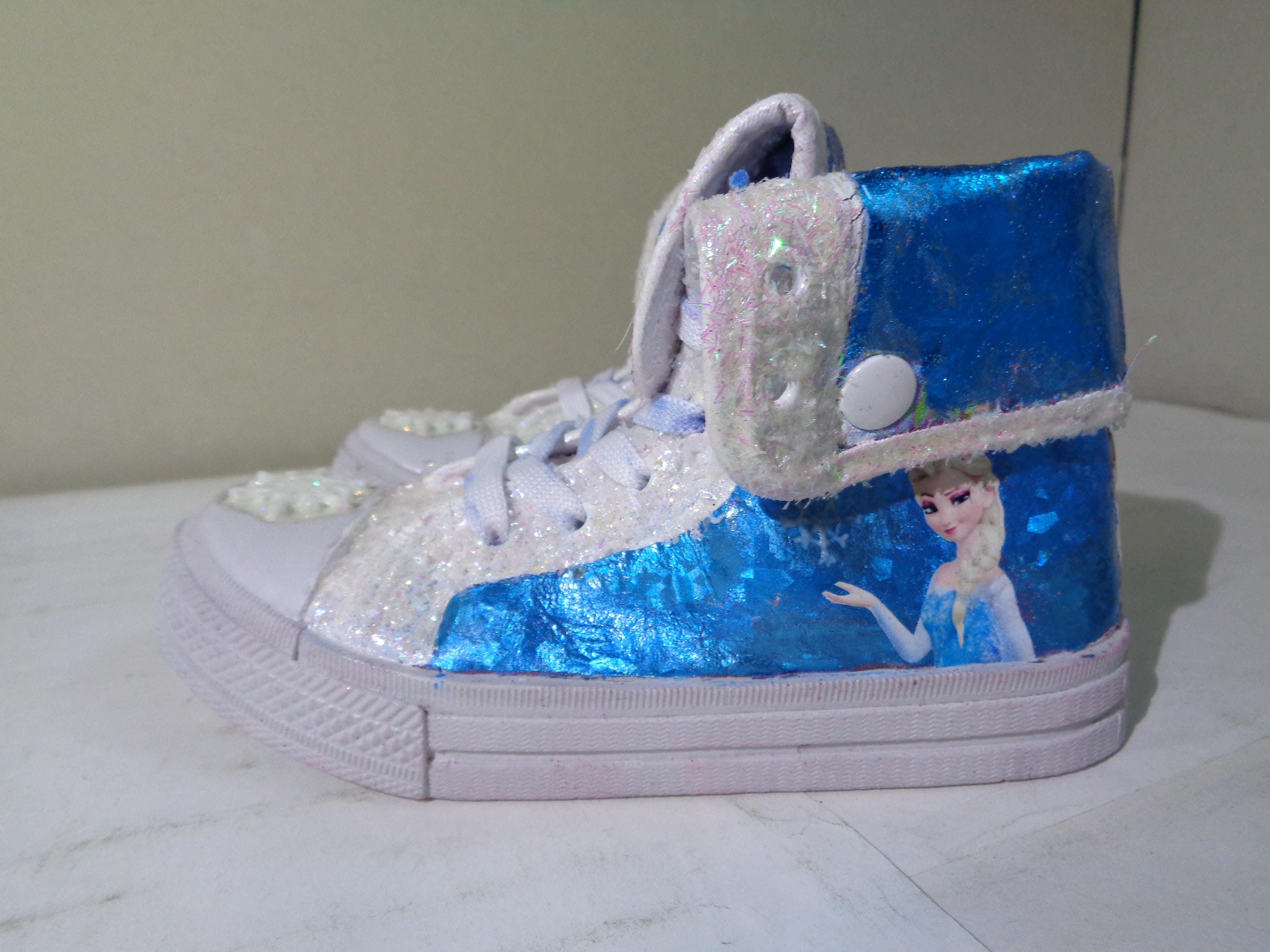 Chelise Customised Personalised Character Flat Biker Sneaker Boots Your ...