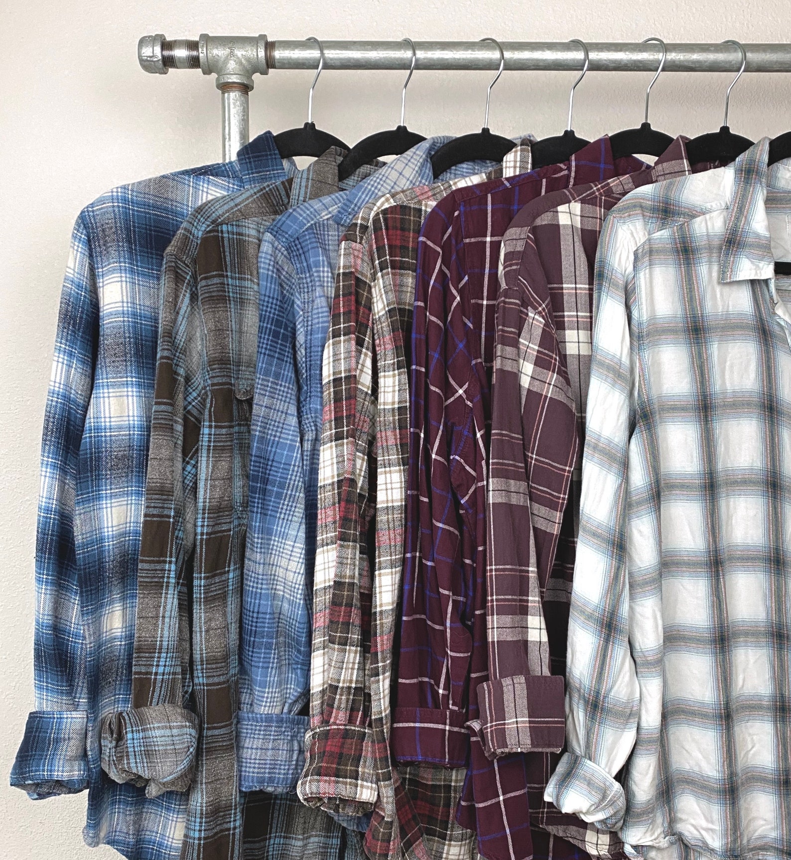 U-pick Mismatched Bridal Party Flannels - Etsy