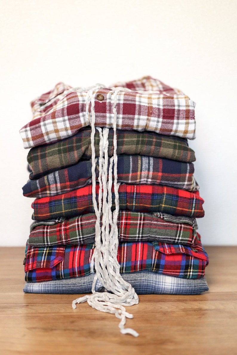 Mismatched Bridal Party Flannels U-pick - Etsy