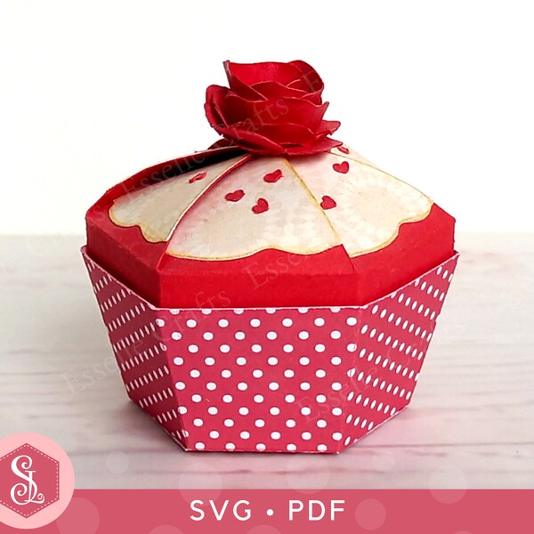 Cake Box Svg - Etsy
