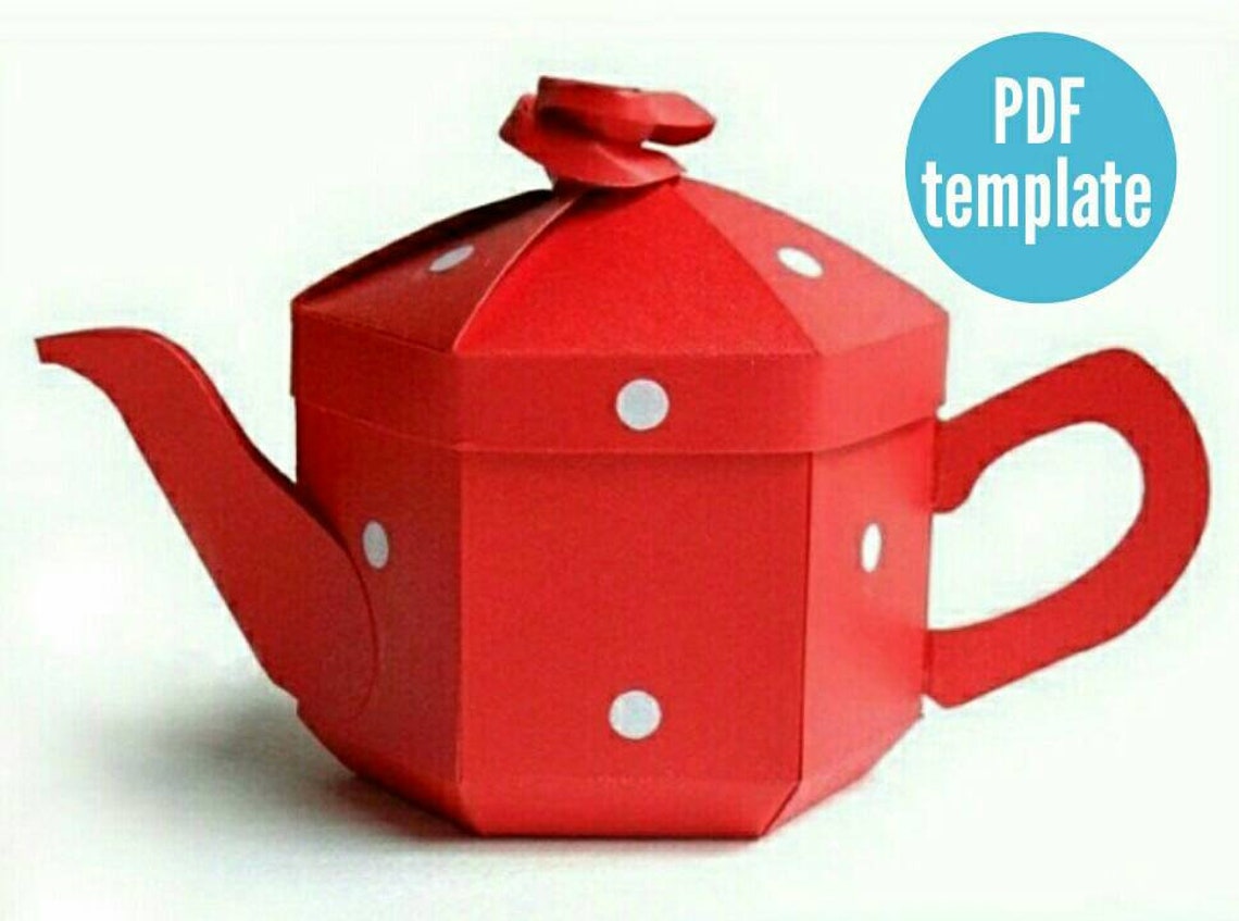 Teapot Favour Box DIY Tea Party Gift Box English Teapot Box Etsy teapot-favour-box-diy-tea-party-gift-box-english-teapot-box-etsy