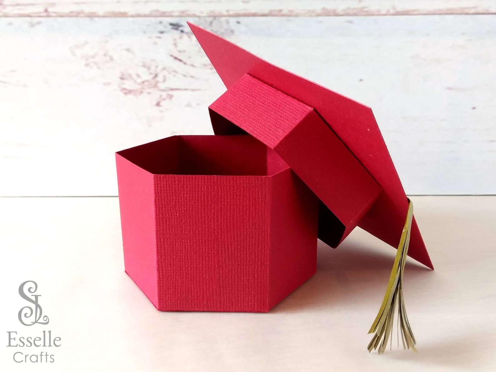 Graduation Cap Gift Box Template