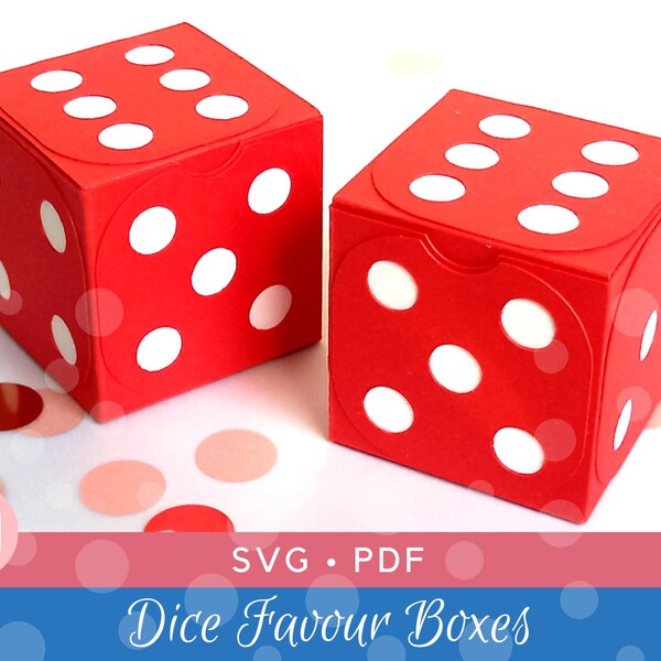 Dice Box Svg - Etsy