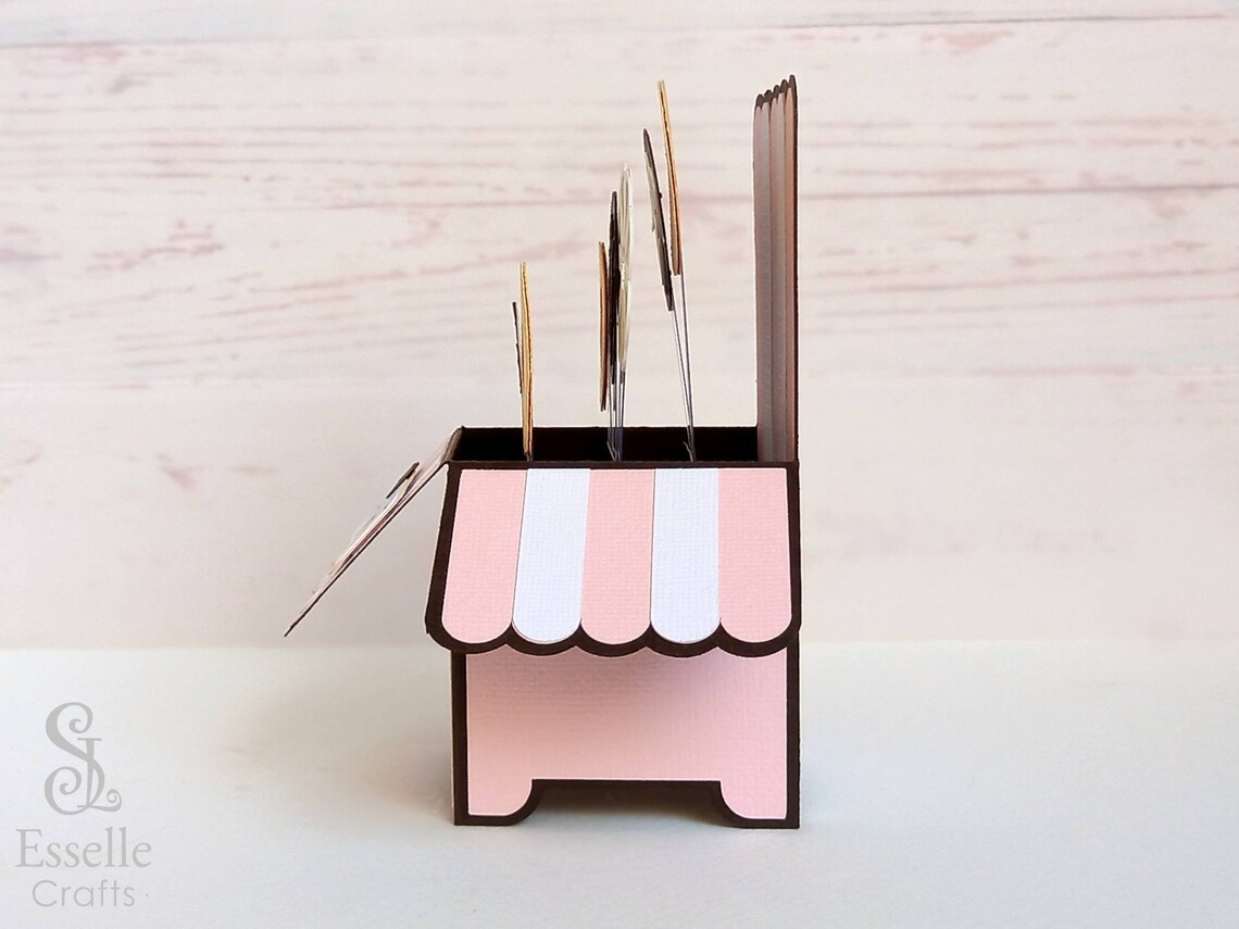 Biscuit Box Card SVG Template. Pop-up Box Card. Biscuits - Etsy UK