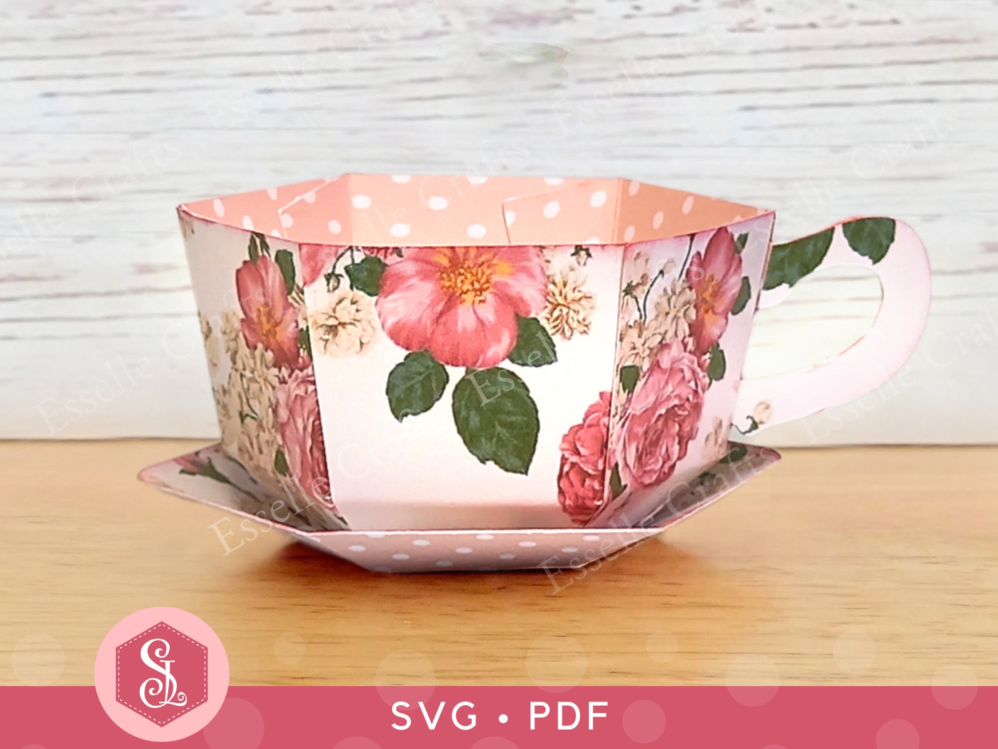 Teacup And Saucer Template