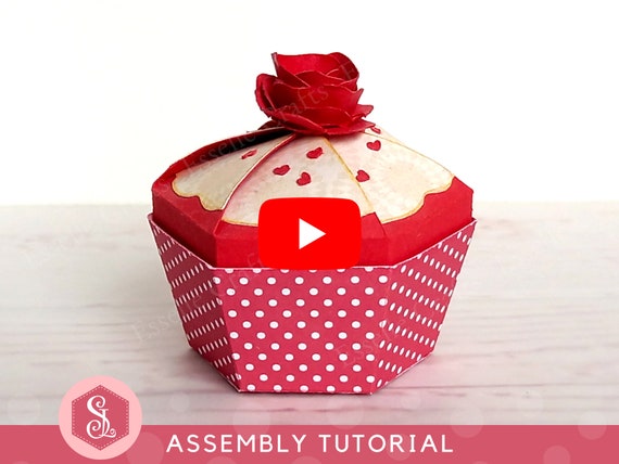 Cupcake Box Template Printable