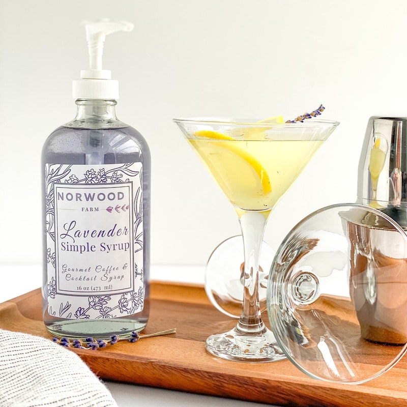 Coffee Lavender Syrup - Etsy