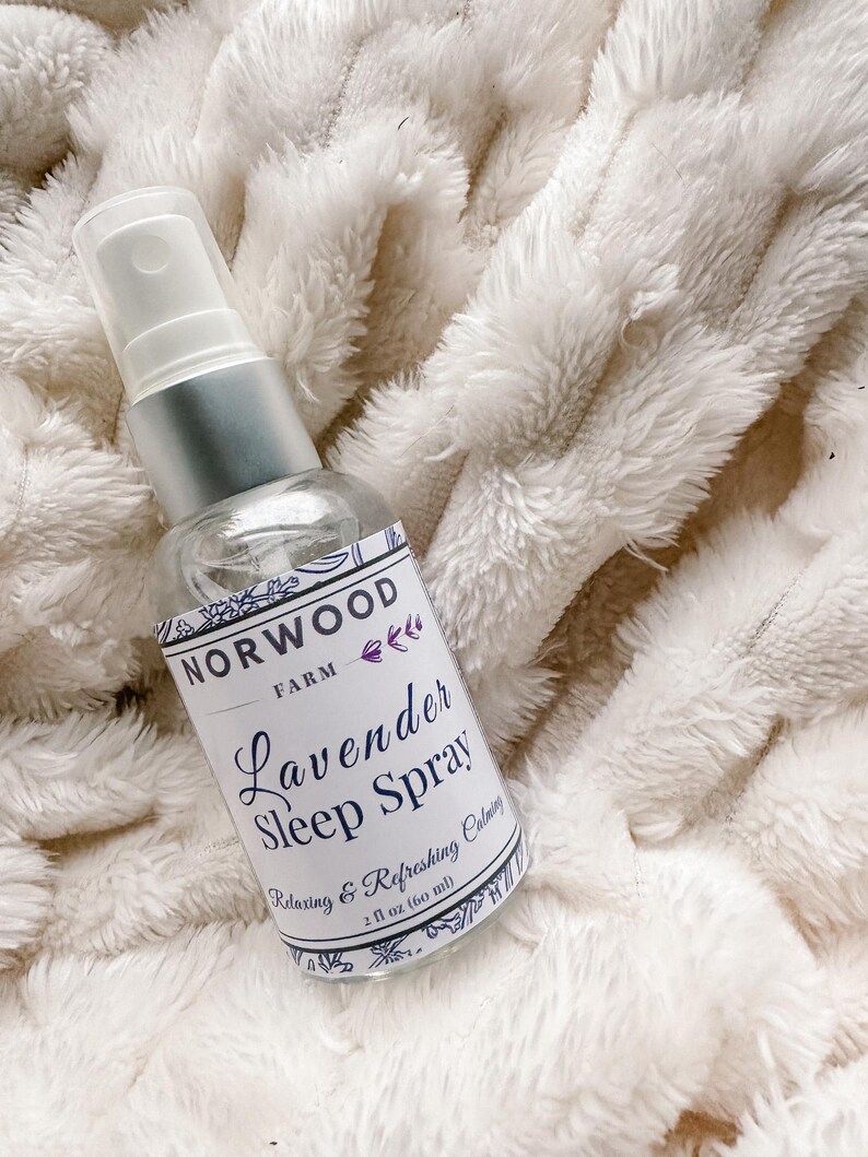 Lavender Pillow Spray – Natural Sleep & Relaxation Mist - Etsy