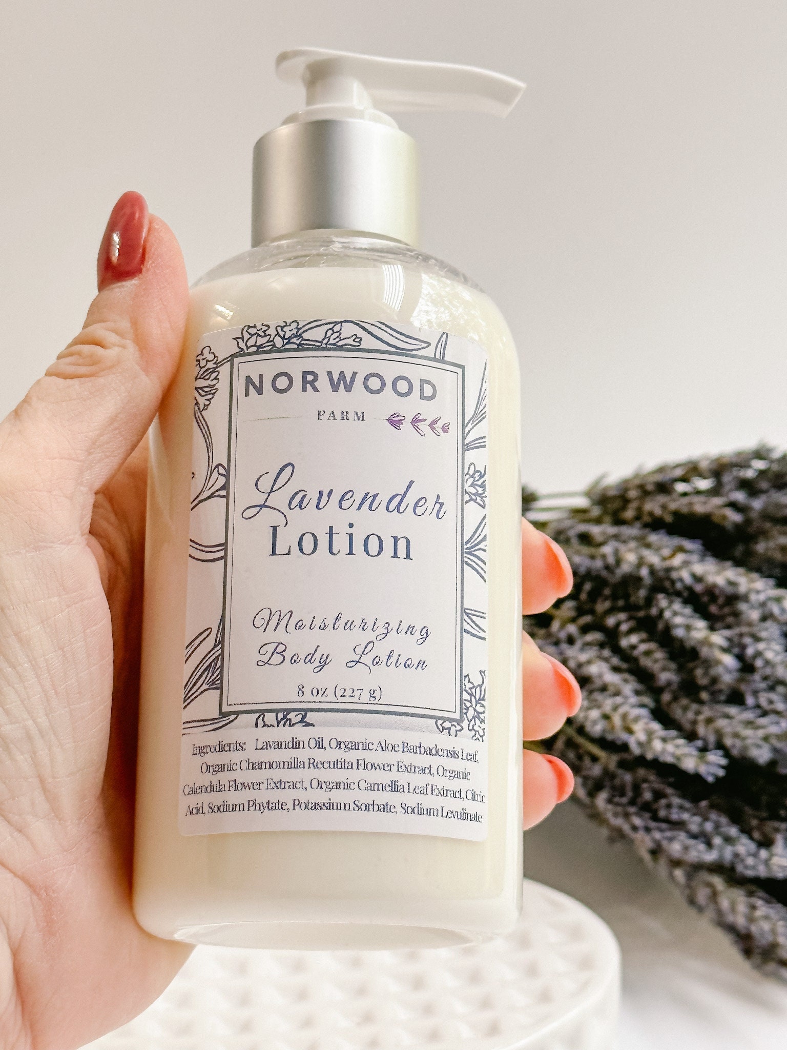 Lavender Hand & Body Lotion – Natural Moisturizing Skincare - Etsy