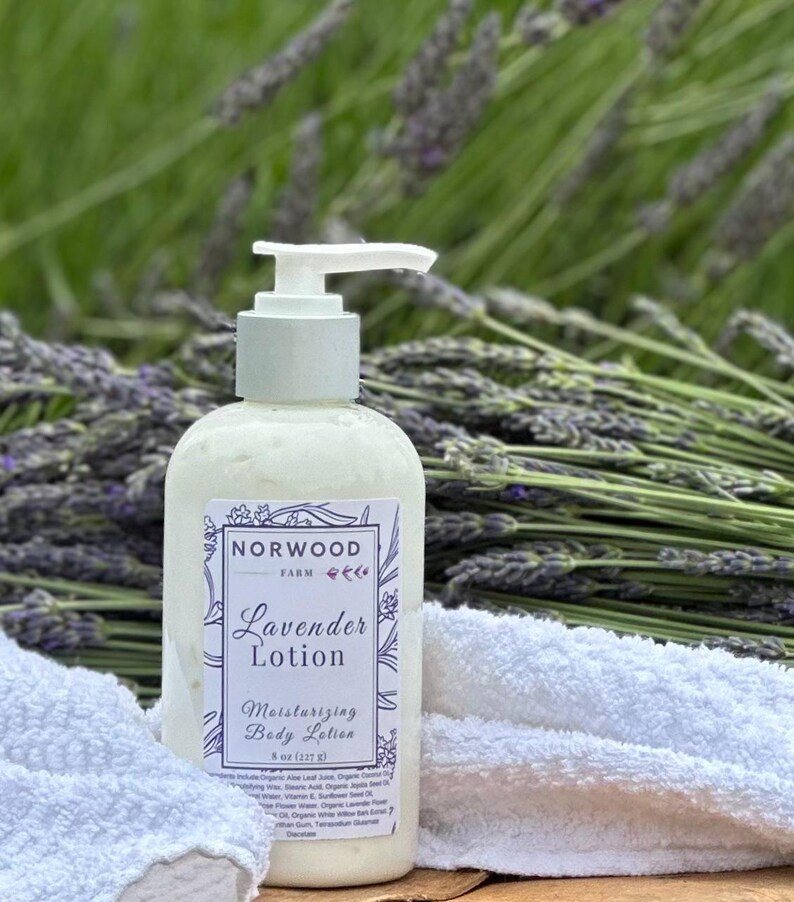 Lavender Hand & Body Lotion – Natural Moisturizing Skincare - Etsy