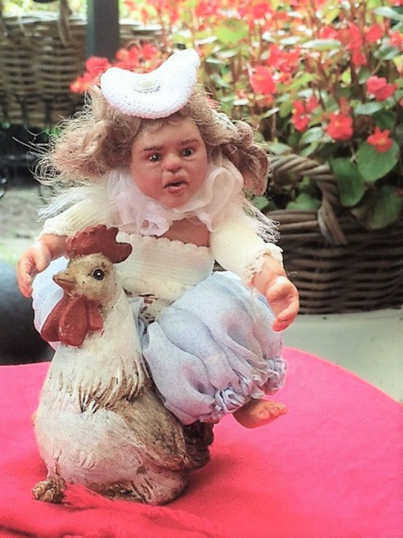 OOAK Miniature Doll Polymer Clay , OOAK Art Doll, Realistic,mini Babies ...