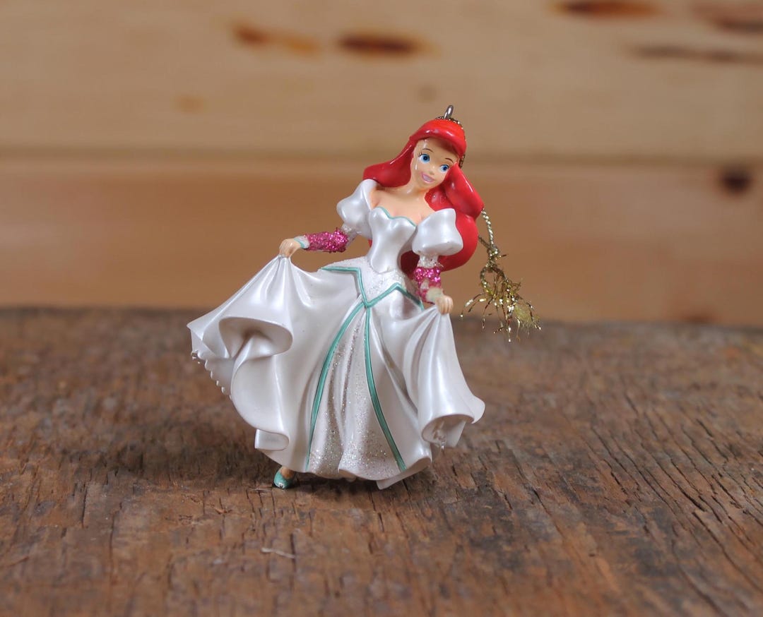 Vintage Disney Princess Little Mermaid Ariel Christmas Tree Ornament - Etsy