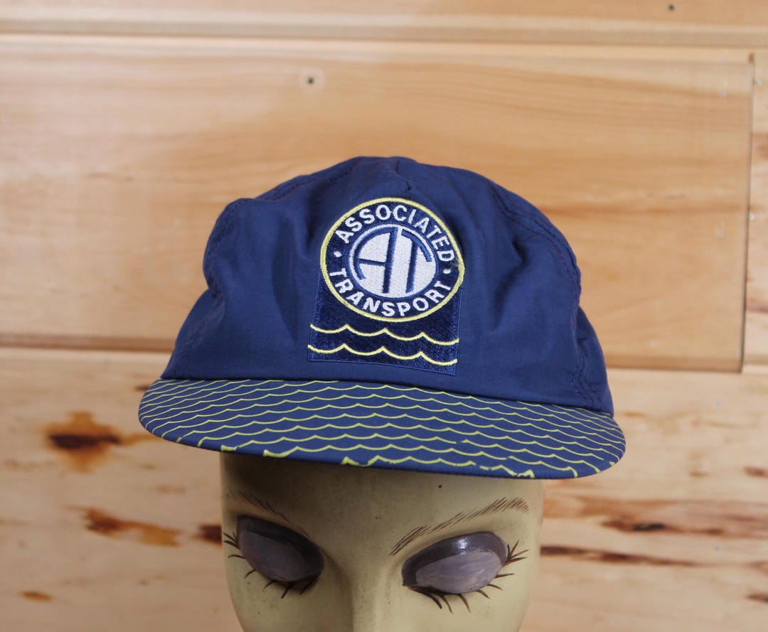 Vintage Associated Transport Line Transport Truck Funky Retro Blue ...