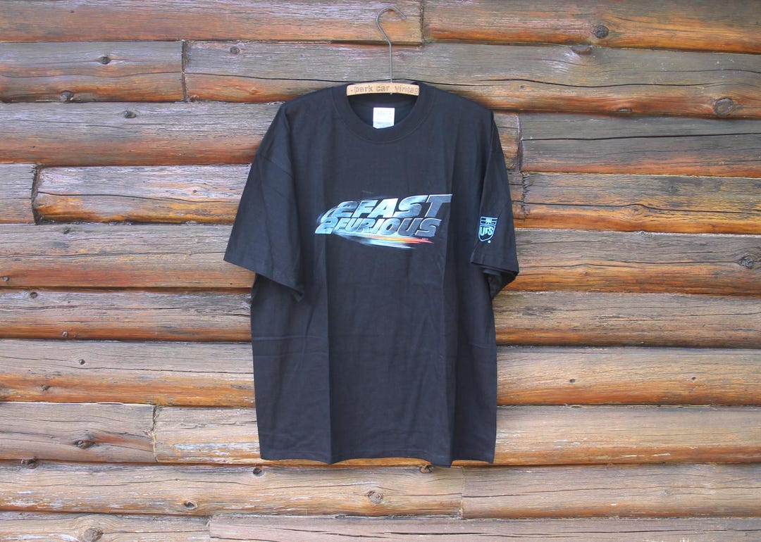 Vintage 2 Fast 2 Furious 2003 Movie Promo Black T-shirt Adult Size XL ...