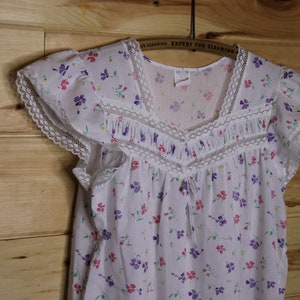 Vintage Slumber Suzy Dreamwear Nighty Floral Night Gown Nighty ...