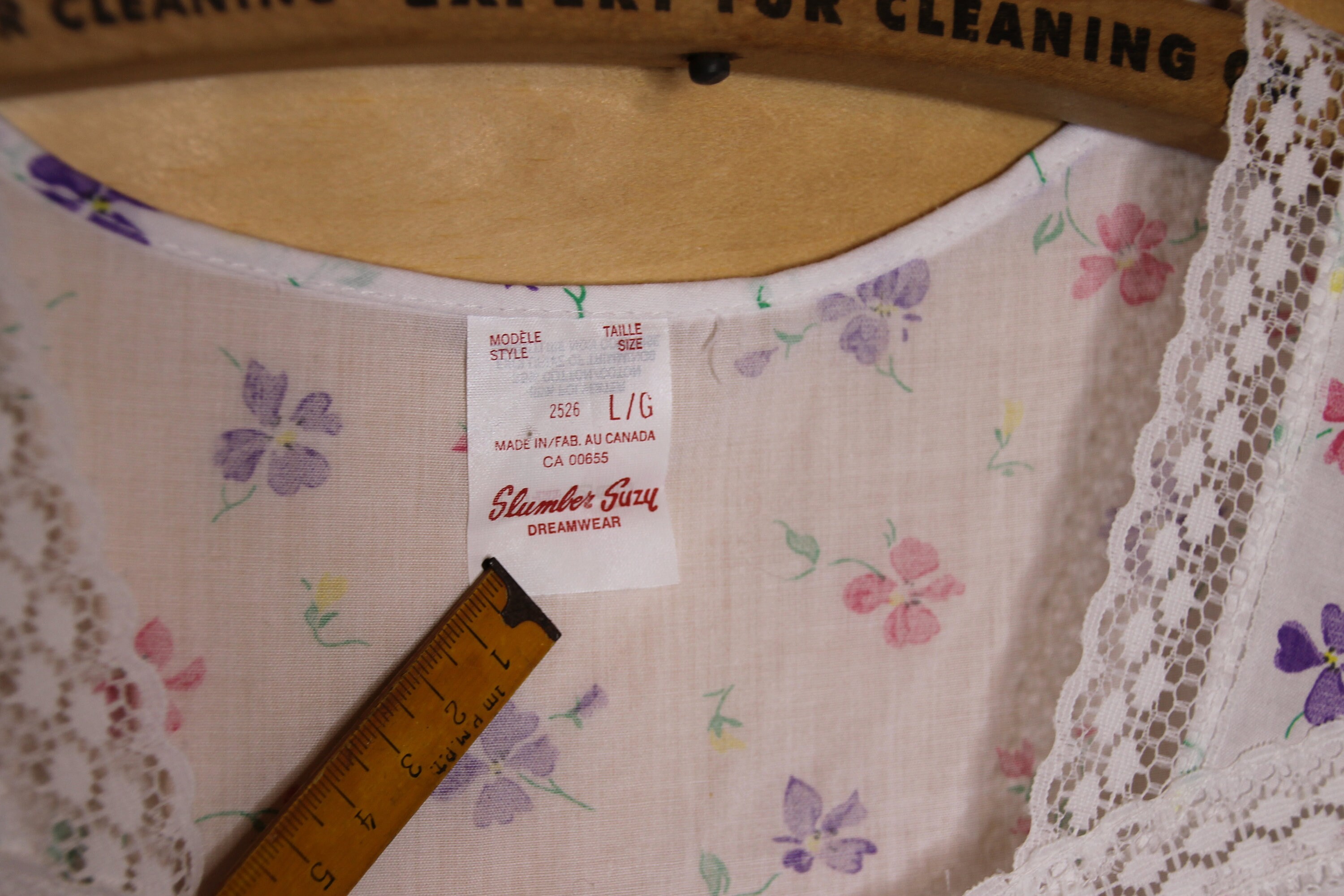 Vintage Slumber Suzy Dreamwear Nighty Floral Night Gown Nighty ...