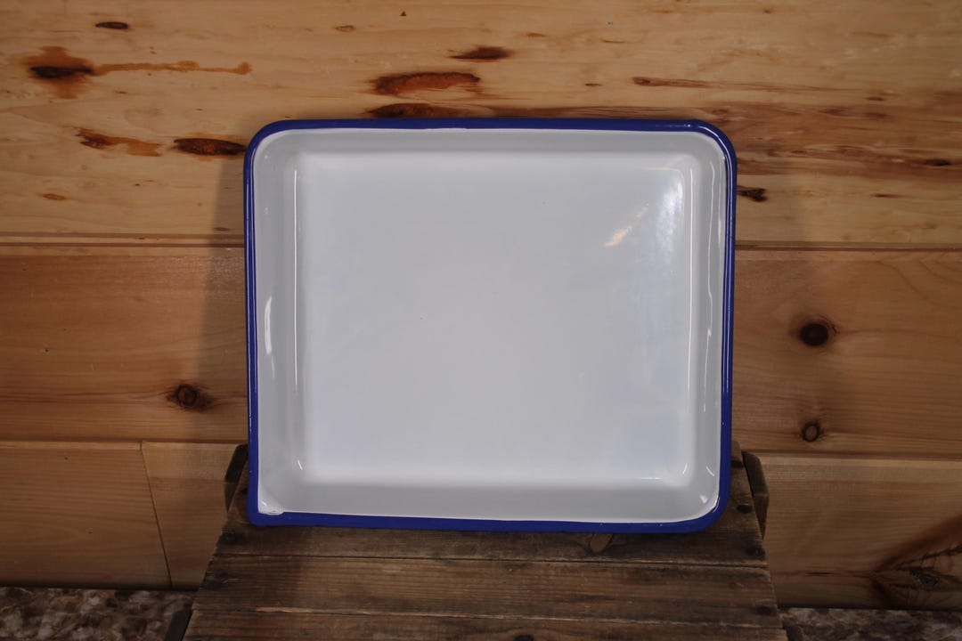 Vintage Cosco Enamel Photo Developing Dark Room Drip Tray Pan With ...