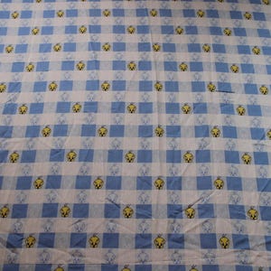 Vintage Tweety Bird Twin Flat Bed Sheet With Matching Pillowcase - Etsy