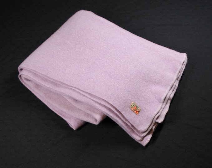 Vintage Highlander Purple Wool Blanket Bedding - Etsy