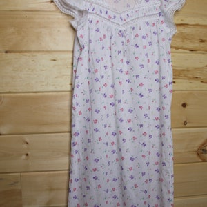 Vintage Slumber Suzy Dreamwear Nighty Floral Night Gown Nighty ...