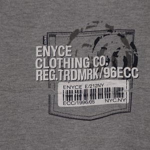 Vintage Enyce Clothing Co. Grey 90s Hip Hop Streetwear T-shirt Adult ...
