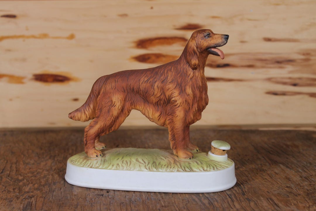 Vintage Irish Setter Dog Lionstone Kentucky Whisky Empty Decanter 1977 ...