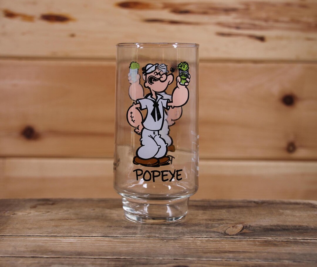 Vintage Coca-cola Popeye Collectible Drinking Glass Kollect-a-set ...