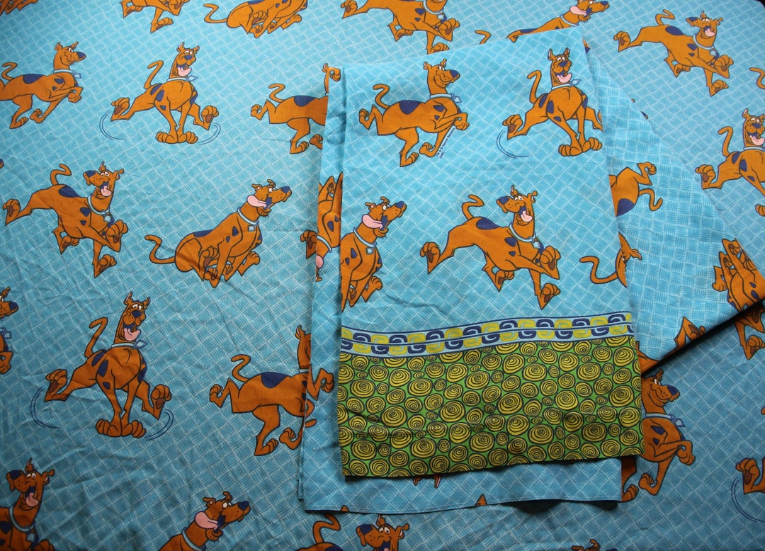 Vintage Dan River Hanna Barbera Scooby Doo Flat and Fitted - Etsy